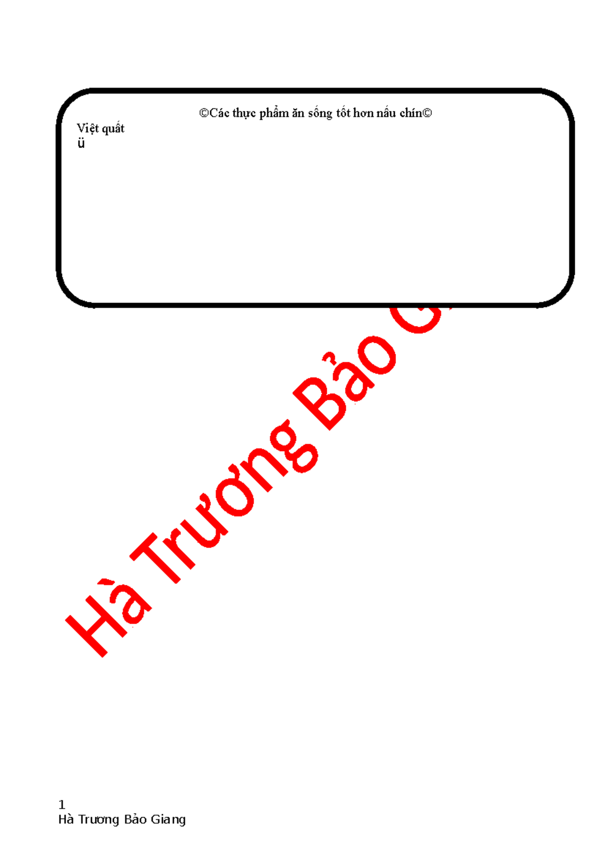 HTBG Dethi - THUD - Tin học ứng dụng - 1 Hà Trương Bảo Giang Các thực ...