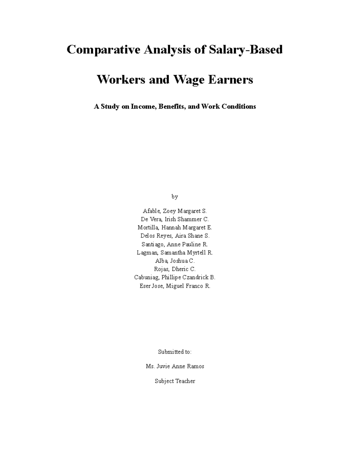 Busmat PT-1 Interview - Performance Task in Business Mathematics ...