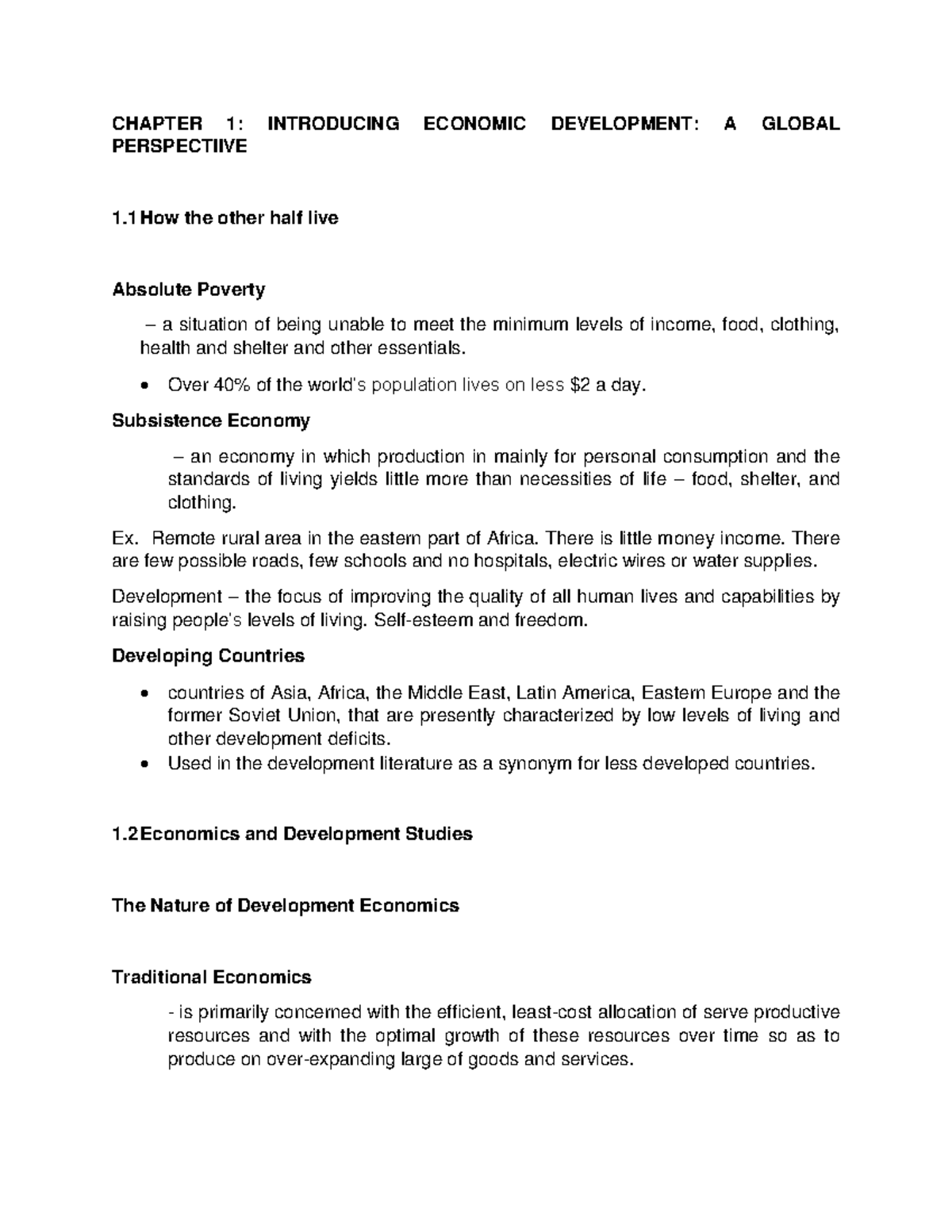ECN103 Chapter 1 encoded 1 - CHAPTER 1: INTRODUCING ECONOMIC ...