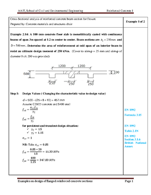 Chapter-2 - example - CHAPTER 2. LIMIT STATE DESIGN FOR FLEXURE 2 ...
