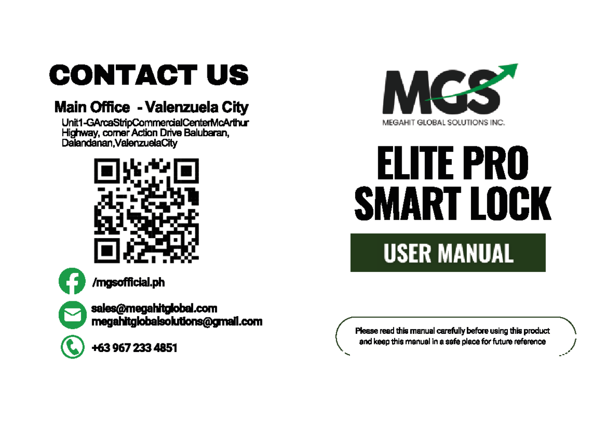 Elite PRO Manual - abcd - CONTACT US Main Office Valenzuela City MGS ...