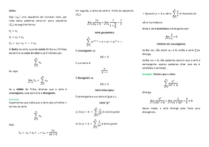 2° Lista - Exercícios de calculo II resolvidos - 1. Verifique se as ...
