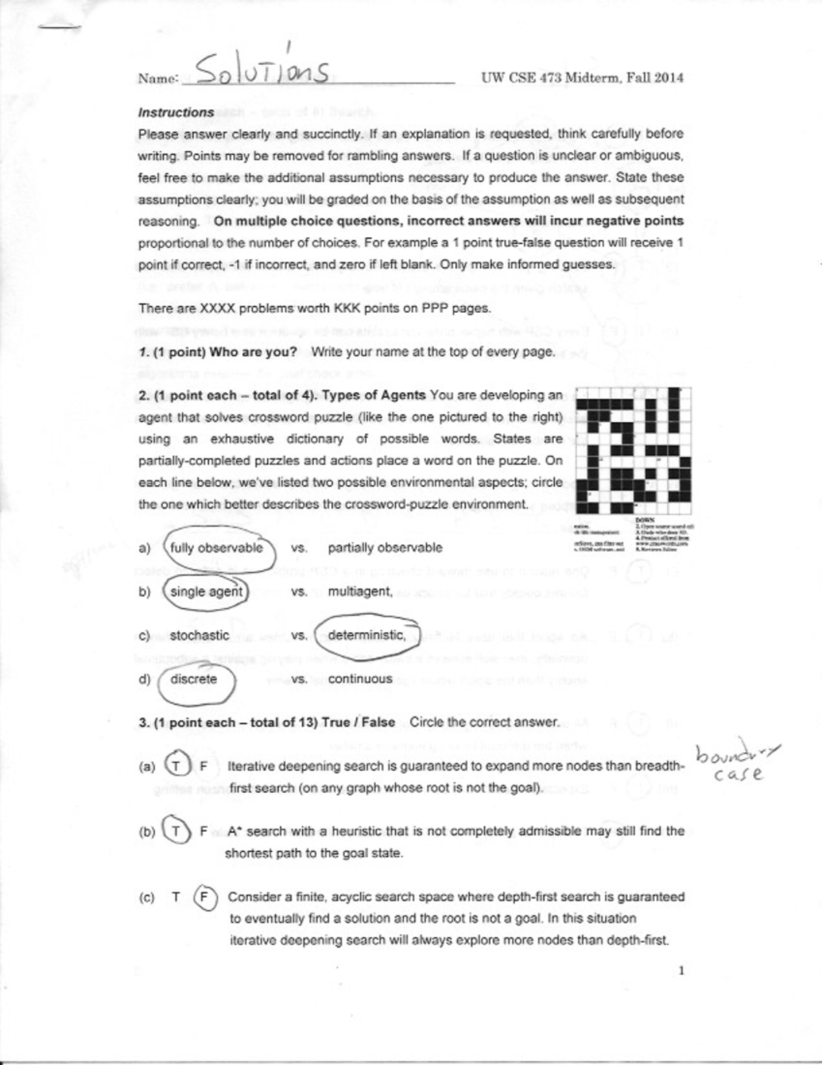 Sp2014-midterm-solutions - Name: _________________________________________ UW CSE 473 Midterm ...