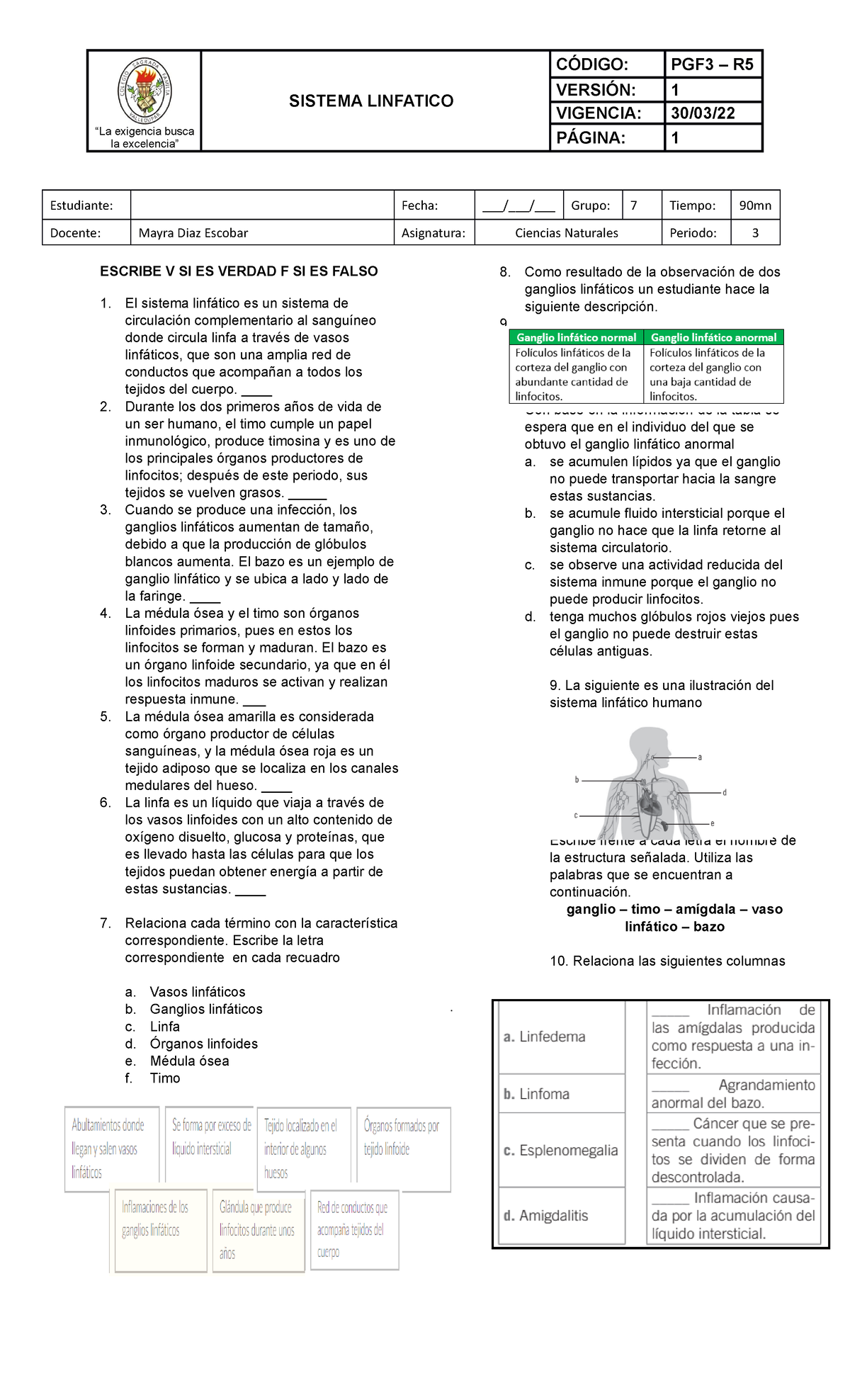 Funcion DE Sistema Infatic - “La exigencia busca la excelencia” SISTEMA ...
