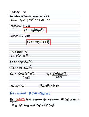 Gen Chem II Ch 19 Notes - Professor Schultz - ####### chapter 19 a ...