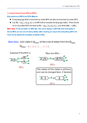 1. Central Concepts of Automata Theory - G. Taraka Rama Rao, CSE 1 ...