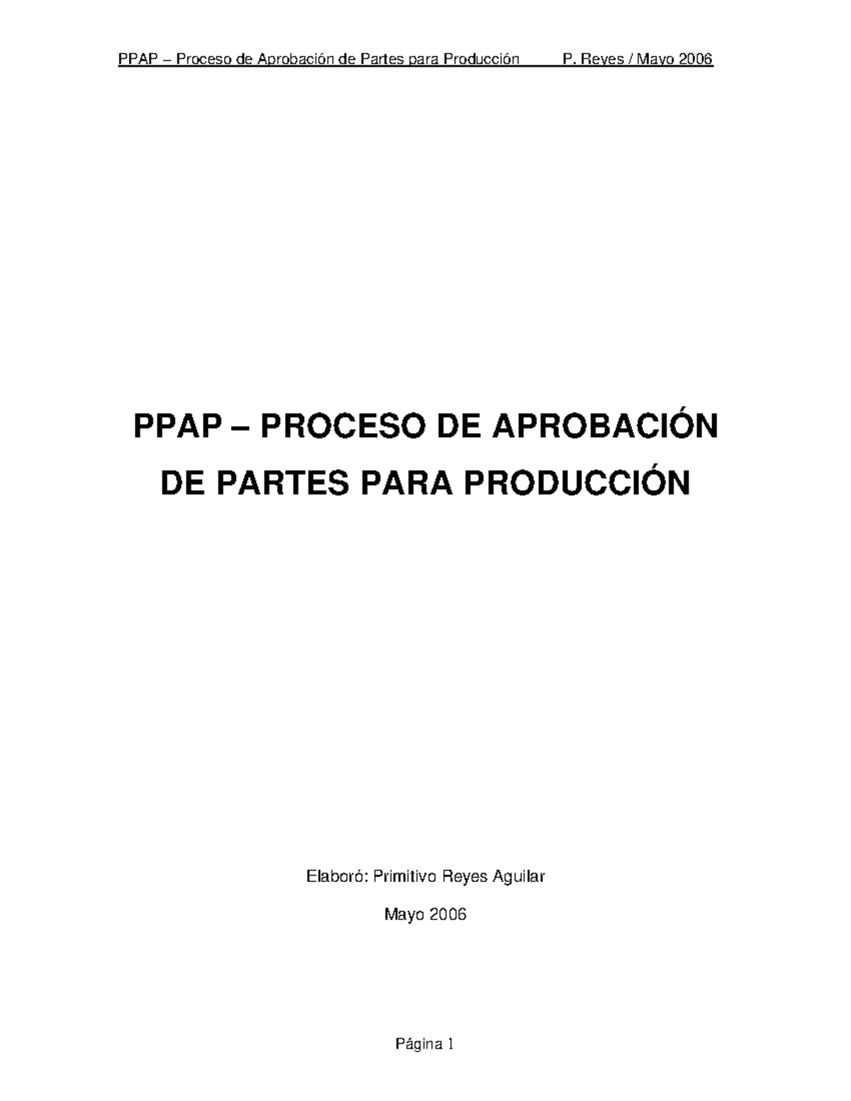 PPAP Proceso de Aprobacion de Partes par - PPAP – PROCESO DE APROBACIÓN ...