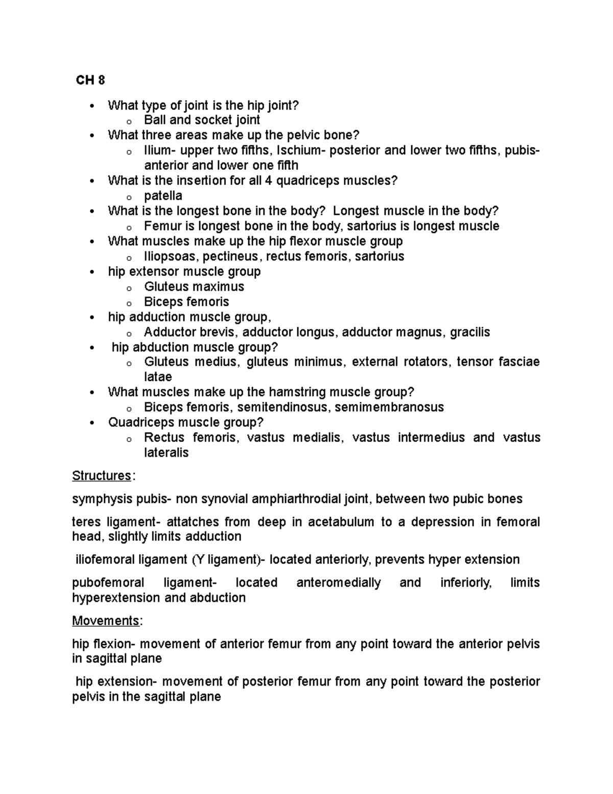 kinesiology-15-final-review-ch-8-what-type-of-joint-is-the-hip