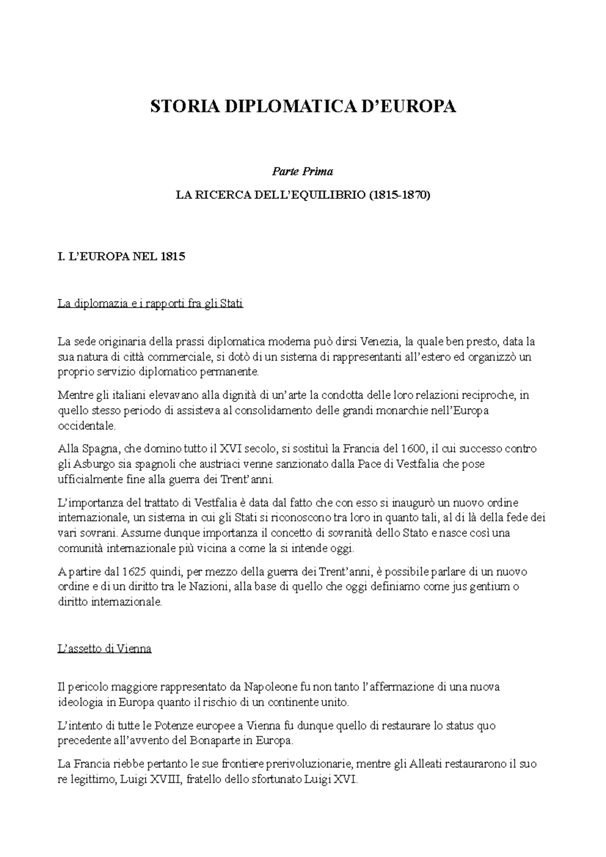 Albrecht Carrié - Storia diplomatica d'Europa - STORIA DIPLOMATICA D ...