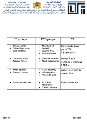 2 - Le Gemma - Automatisme - Le GEMMA Le GEMMA, qui signifie Guide d'Etudes des Modes de Marche ...