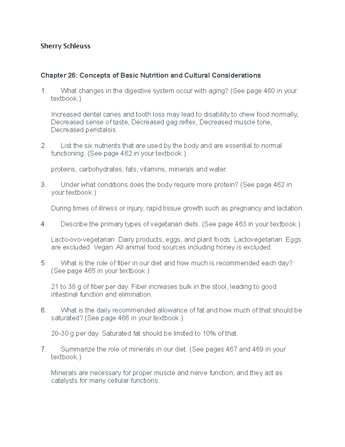 Week 9 Pre Lecture Participation Quiz - NUR242 - Studocu