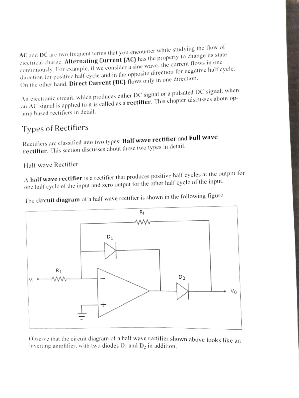 Analog 2 - lecture notes - ACand DC ue tvo frequent terms that vou ...