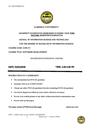 Computer maintenance and Support notes - Computer Support & Maintenance ...