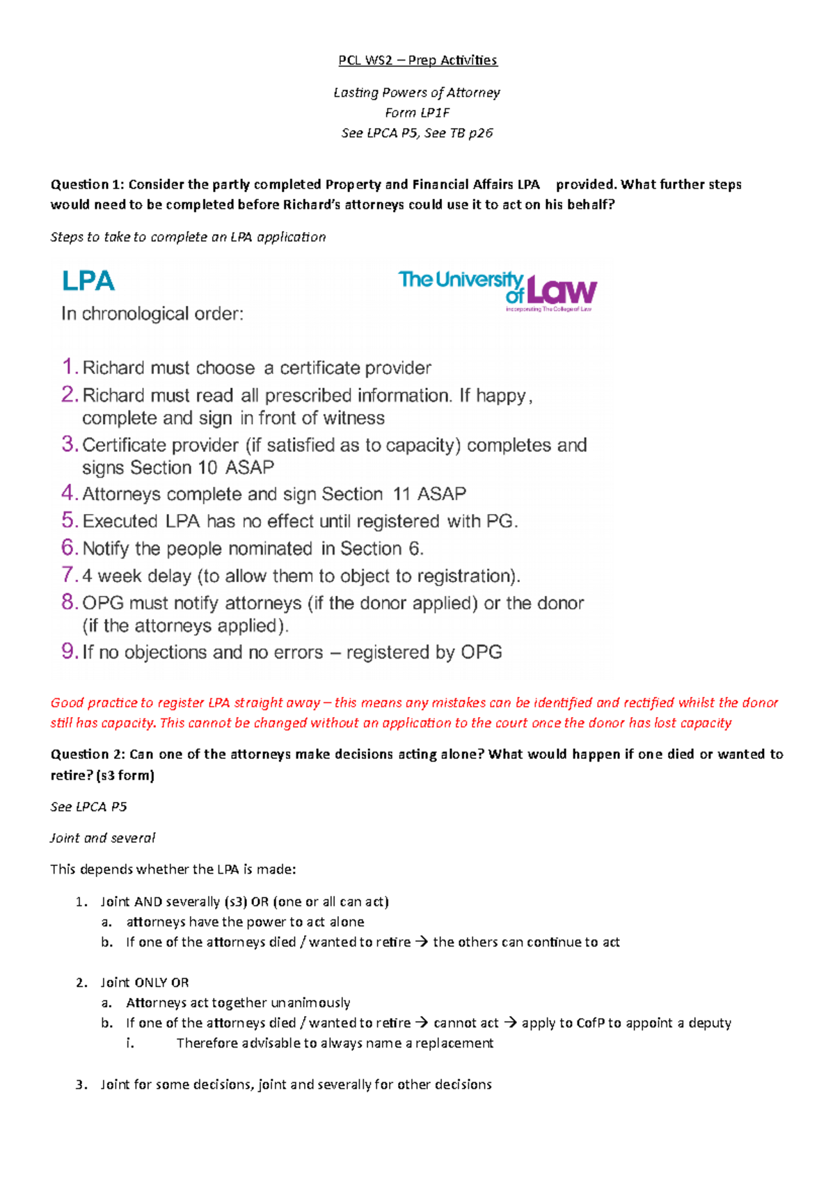 PCL WS2 - Prep Activity - WS2 - PCL WS2 – Prep Activities Lasting ...