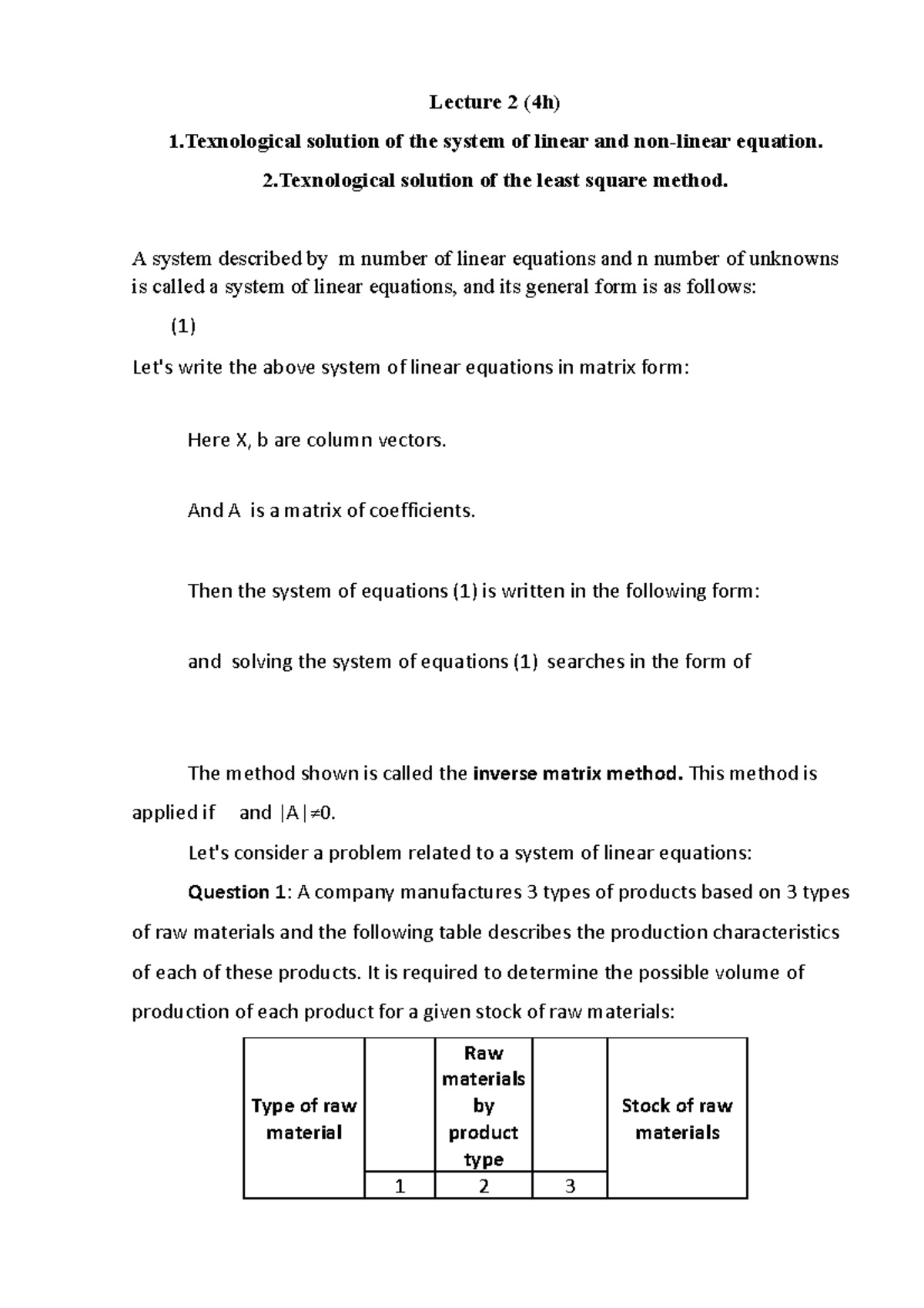Lecture 2 - Computer modeling is reflected in almost all fields of ...