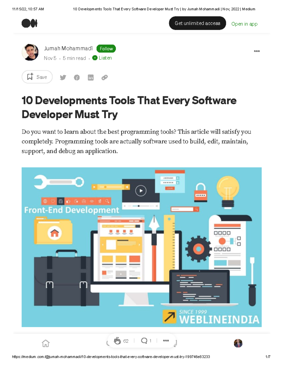 10 Developments Tools That Every Software Developer Must Try by Jumah ...