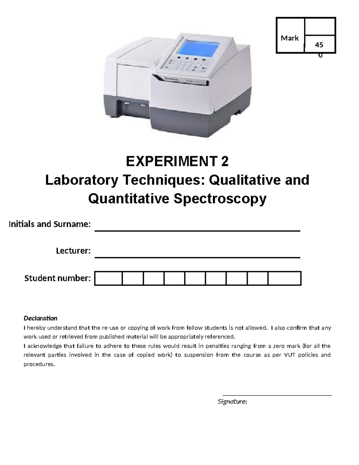 Abbip 2A Experiment 2 2023 - EXPERIMENT 2 Laboratory Techniques ...