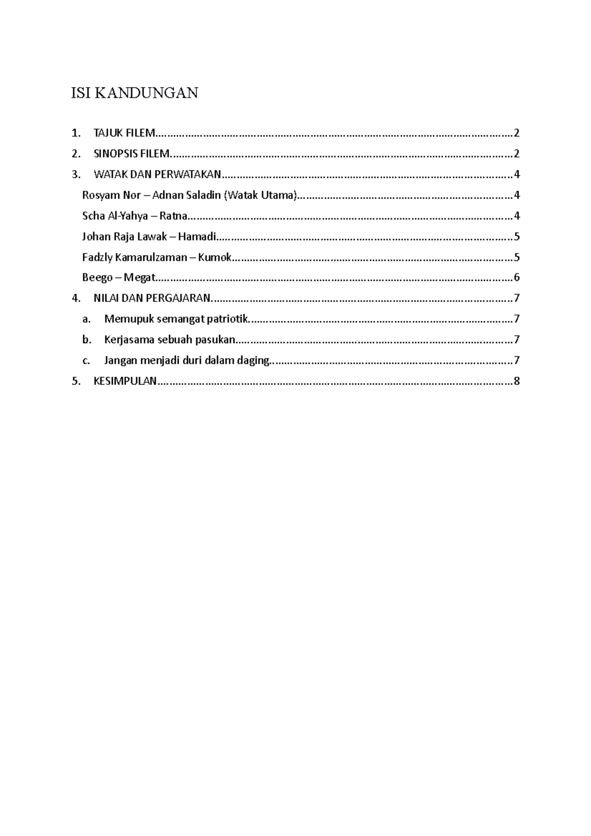 Libas - movie review - ISI KANDUNGAN TAJUK - Studocu