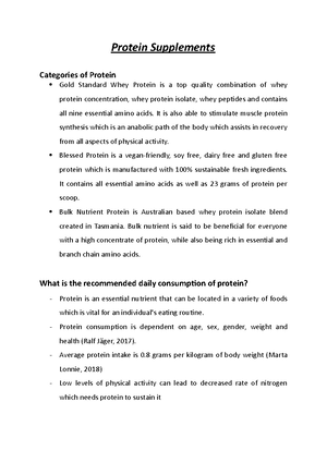Nutrition Lecture weeks 3-4 - Nutrition Lecture weeks 3- WEEK 3 ...