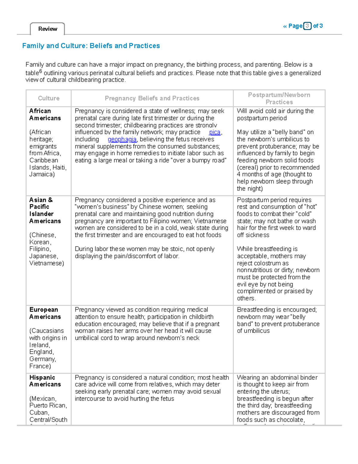 Cultural - Family and Culture: Beliefs and Practices Family and culture ...
