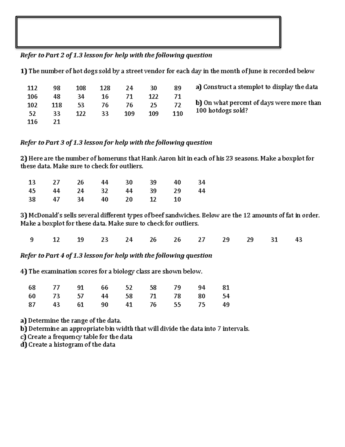 3 displaying numeric data - ठ⃚ - Studocu