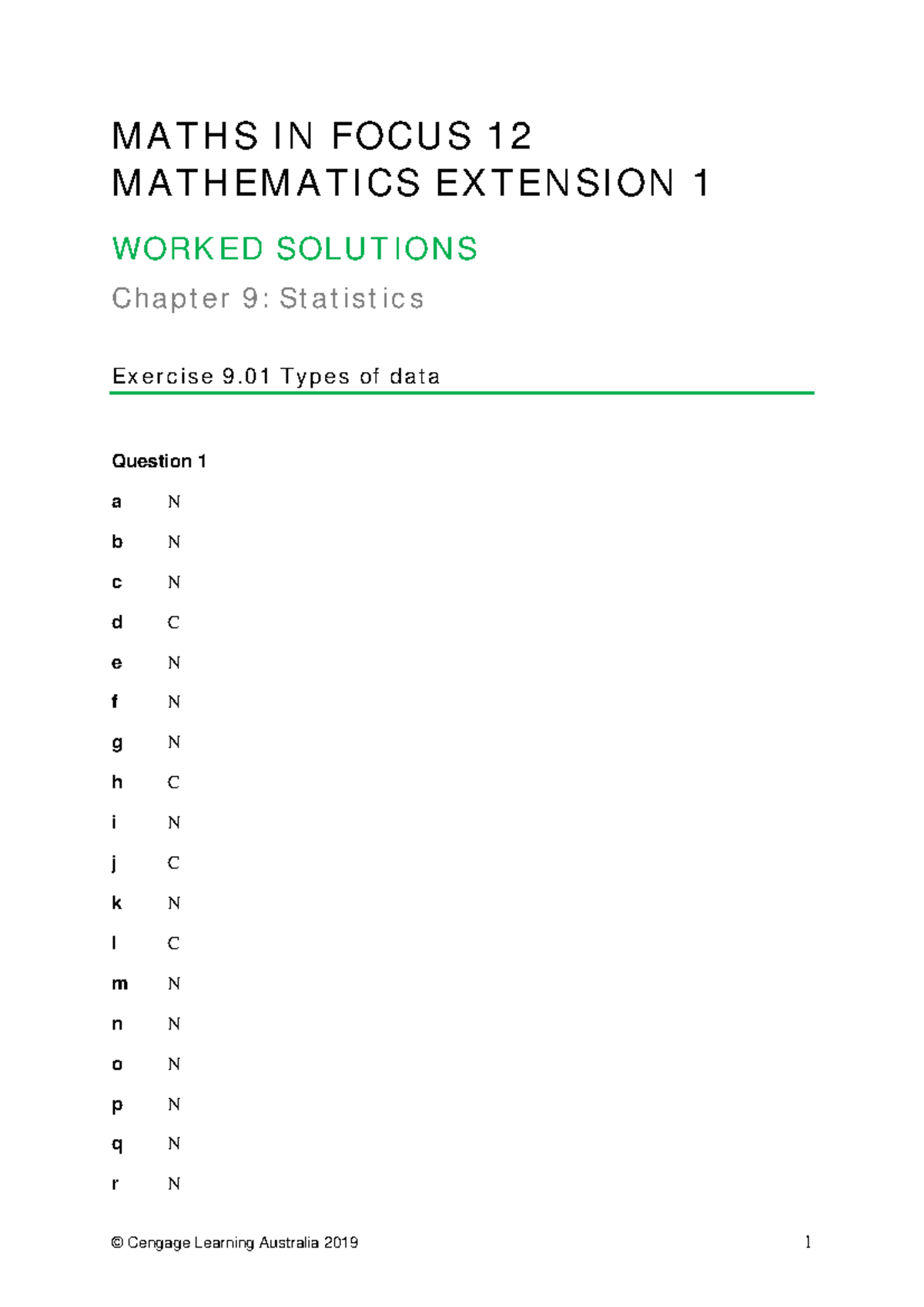 MIF 12 Chapter 9 worked sols - MATHS IN FOCUS 12 MATHEMATICS EXTENSION ...