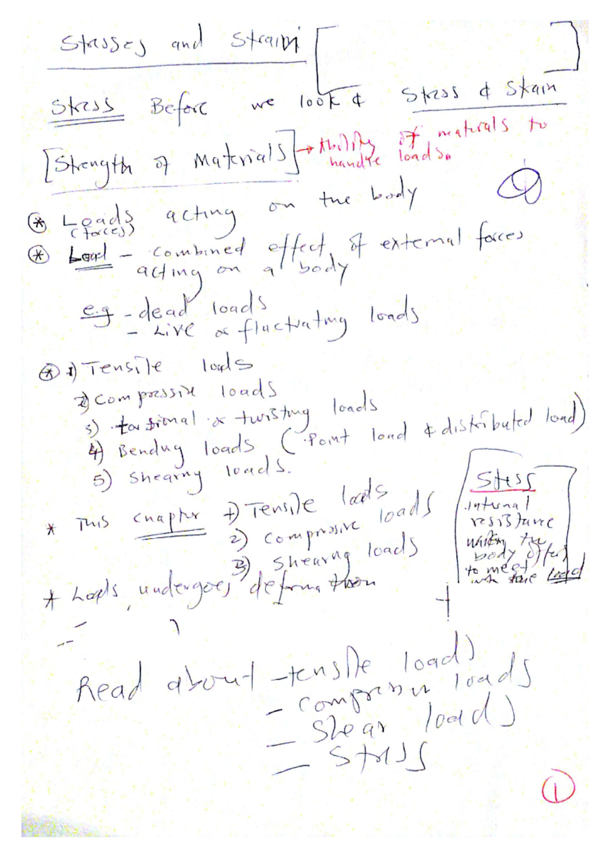 Stress AND Strain Notes - Studocu