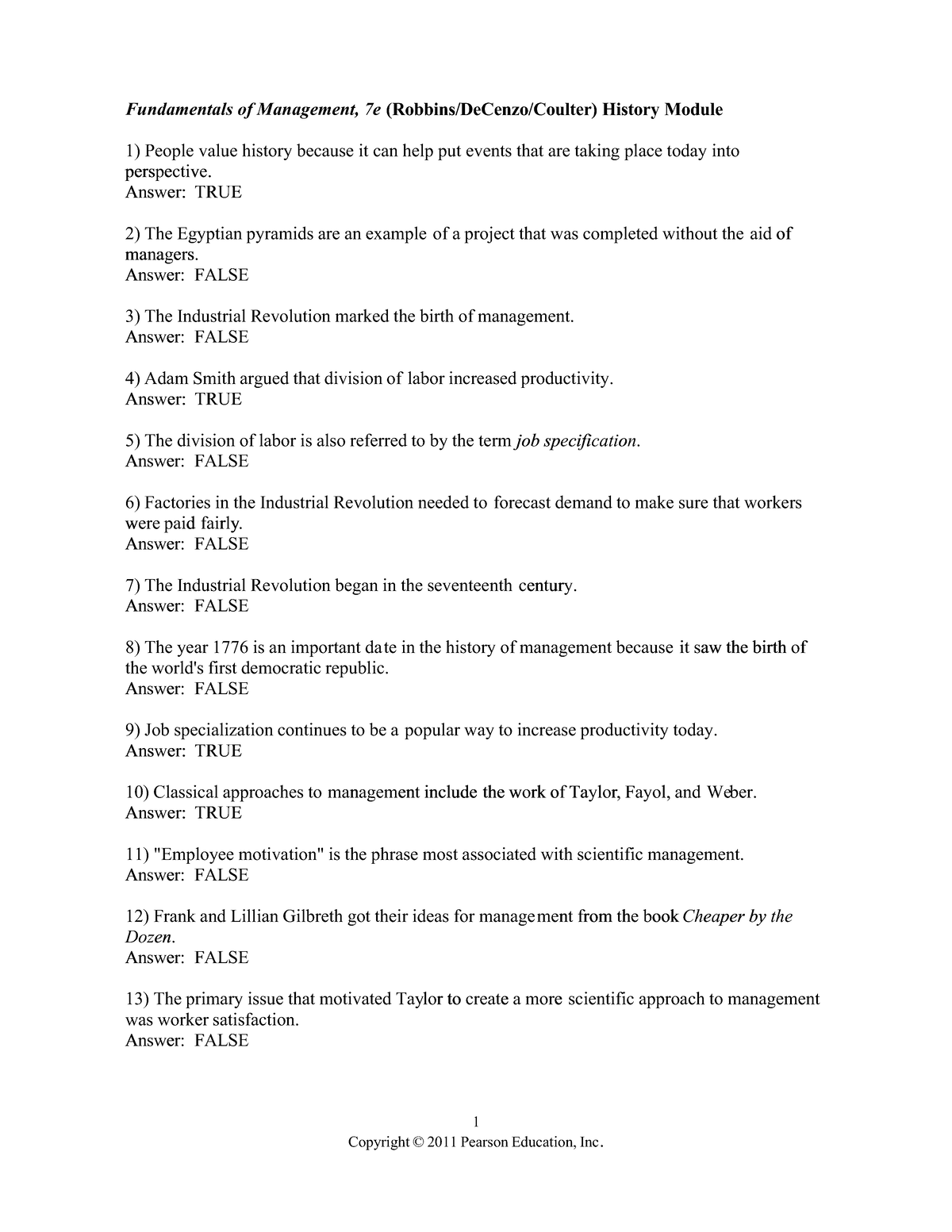 C2 - Managing the environment and the organisations' culture ...