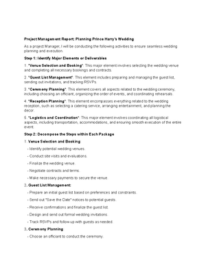 Activity List - List of activities completed for higher education ...