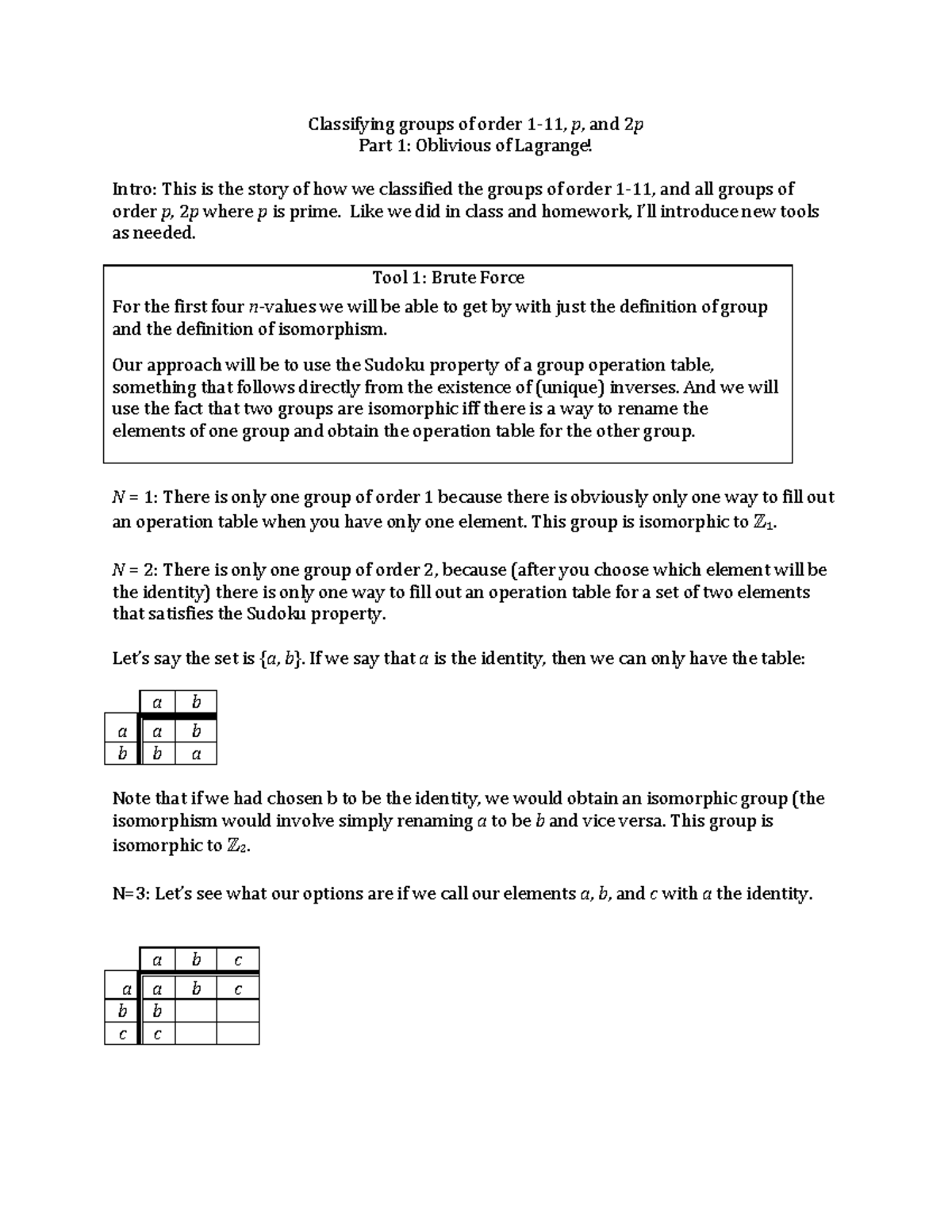 classifying-groups-part-1-classifying-groups-of-order-p-and-2p-part
