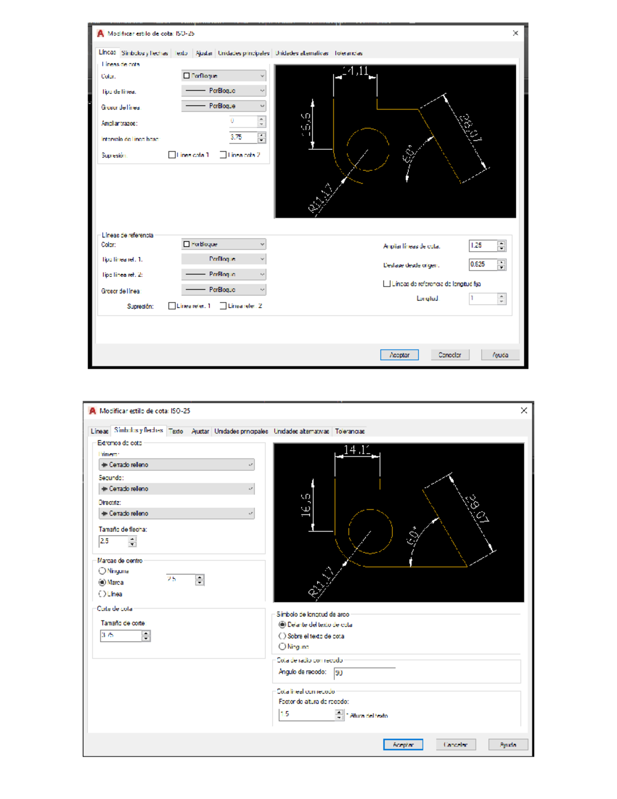 Parametros COTA ISO 25 - Construcción 3 - UPB - Studocu