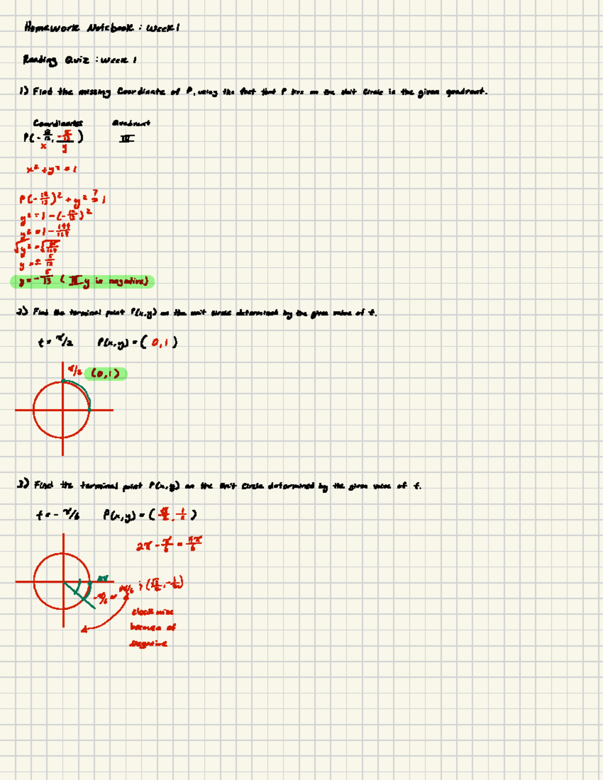 5.1 Homework Notes:Reading Quiz Notes - MATH 127 - Studocu