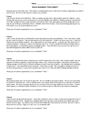 Create Your Own Business Project 2023-24 - Create Your Own Business Project Assignment 1 ...