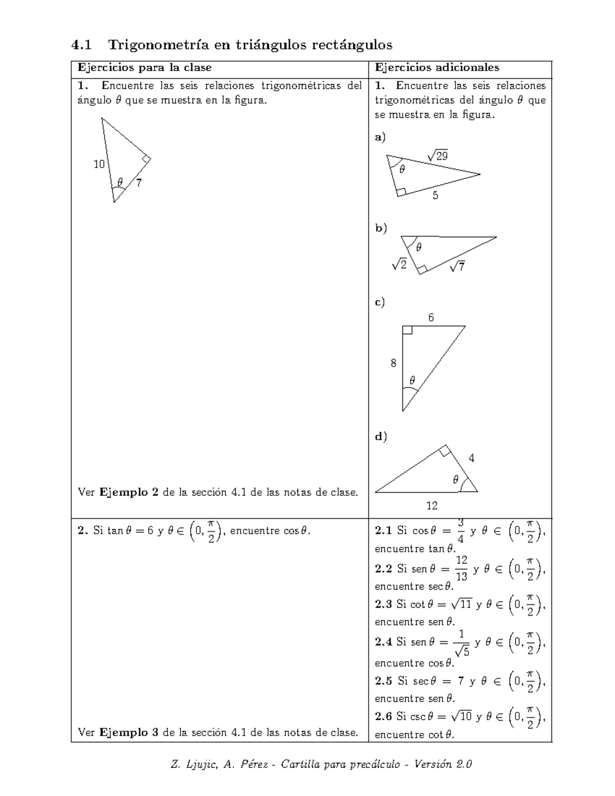 Cartilla Mod 4-V2 -....................... - 4 Trigonometr ́ıa en tri ́angulos rect ́angulos ...