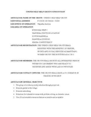 NGO Board Prototype constitution 2016 - Engineering Math - Studocu