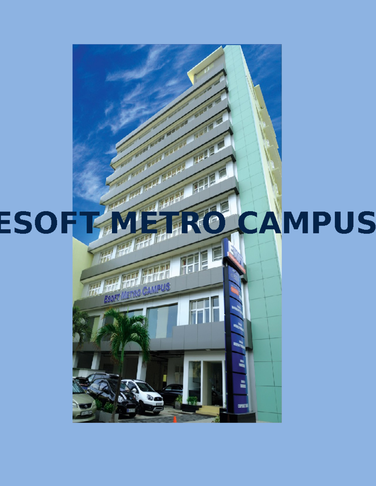Unit 2 - AAAA - METRO CAMPUS ESOFT Metro Campus is Sri Lanka's Largest Private Sector Higher ...