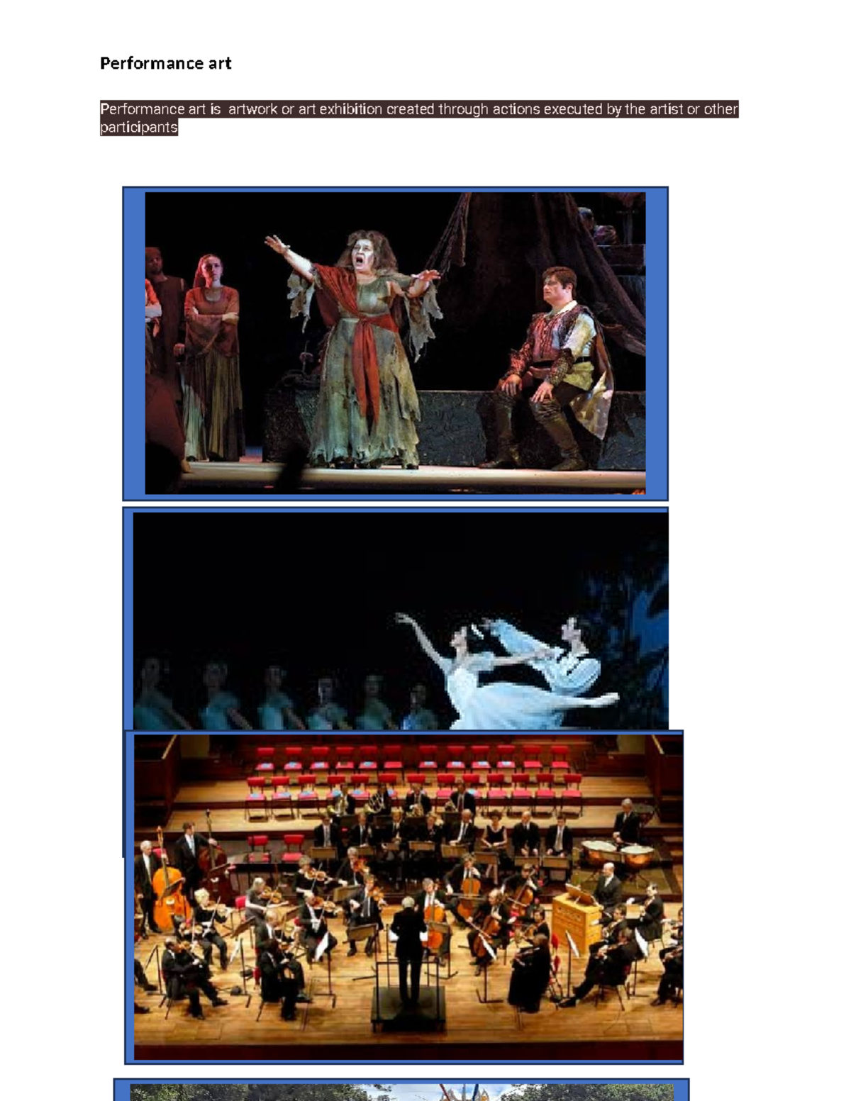 Performance-art-1 - Bachelor of Secondary Education mejor in English ...