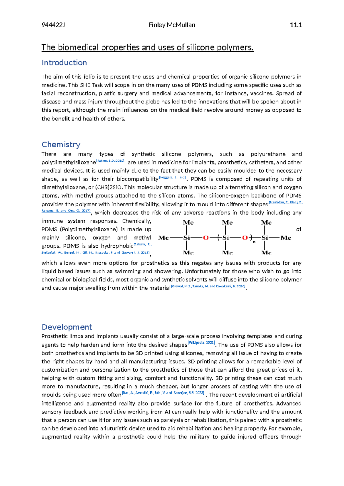 The medical properties and uses of synthetic polymers - The biomedical ...