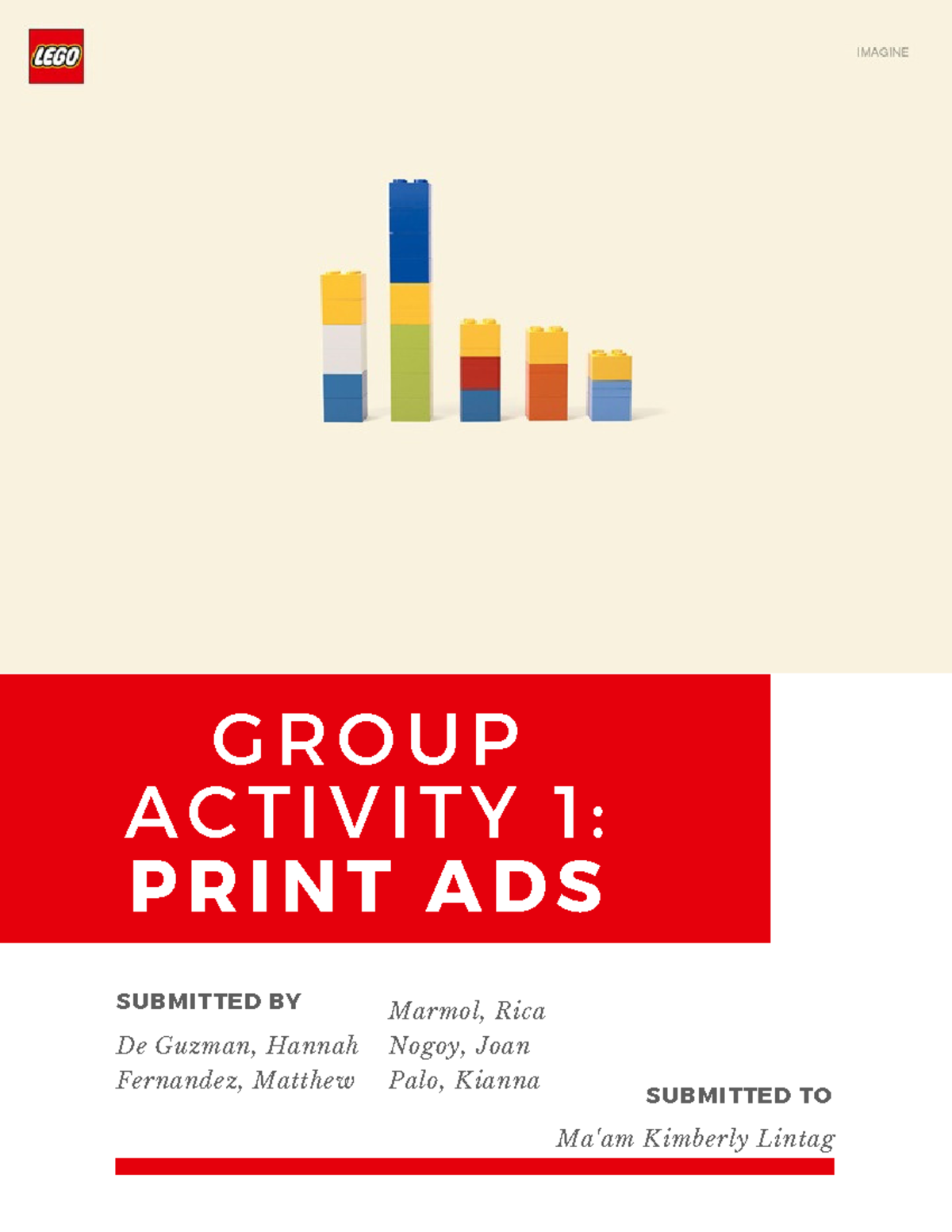 Group Activity 1 Print Ads - G R O U P A C T I V I T Y 1 : PRINT ADS ...