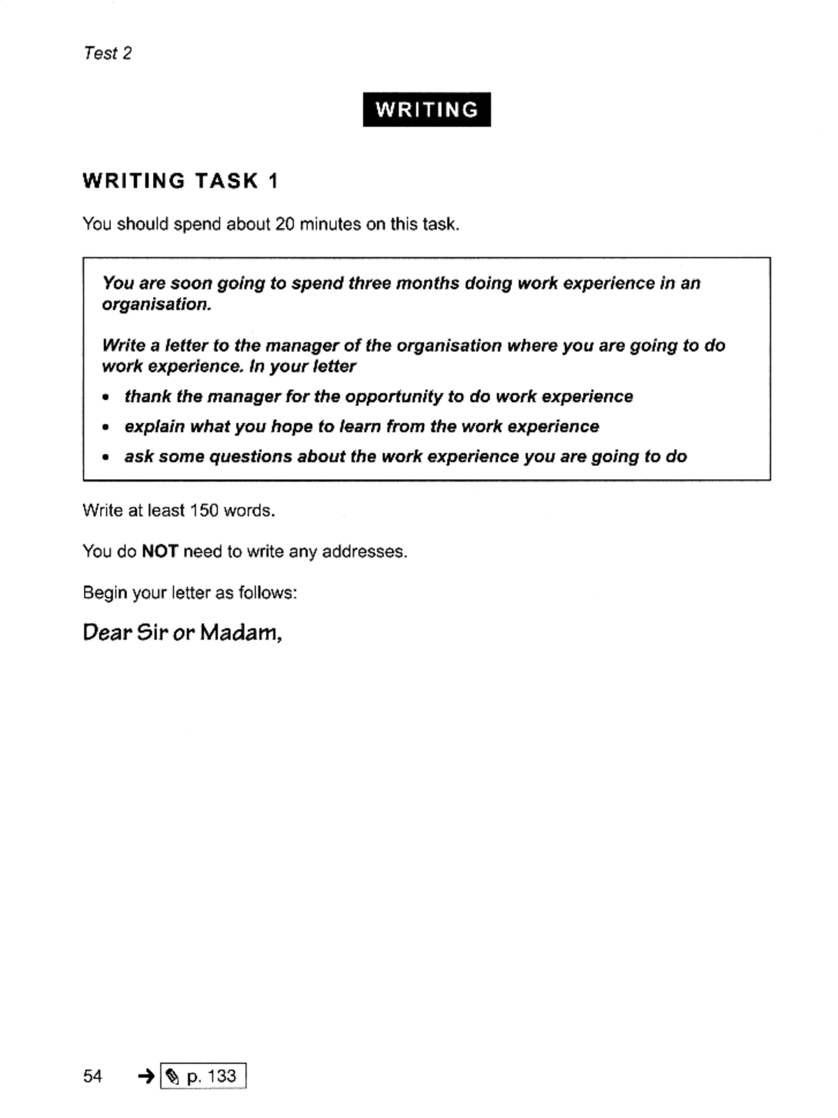 #1 Formal Letter - Ielts GT - Writing Task 1 - Test 1 Questions 16 ...