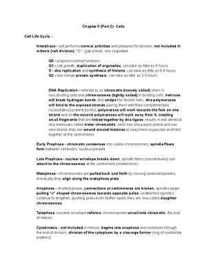 Chapter 3: Cells - Chapter 3: Cell Anatomy Cell Theory - states that ...