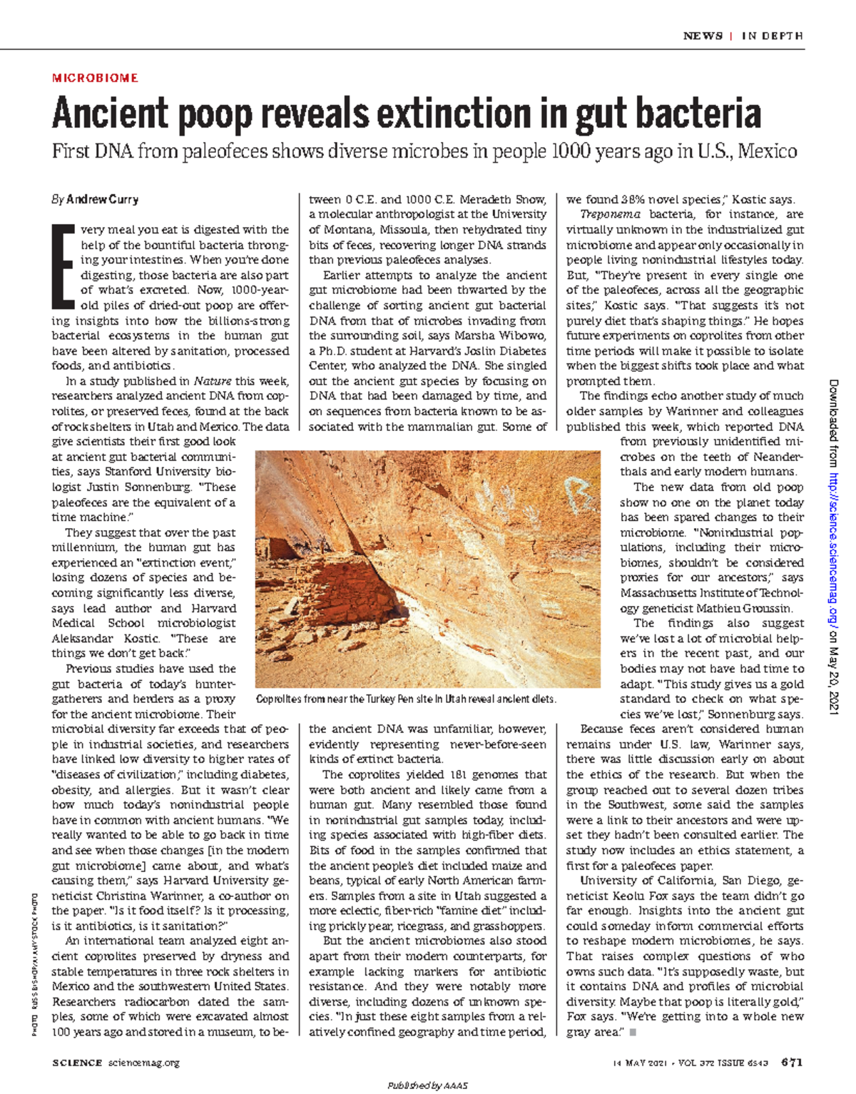 paginas de la revista science interesantes artículos - SCIENCE ...