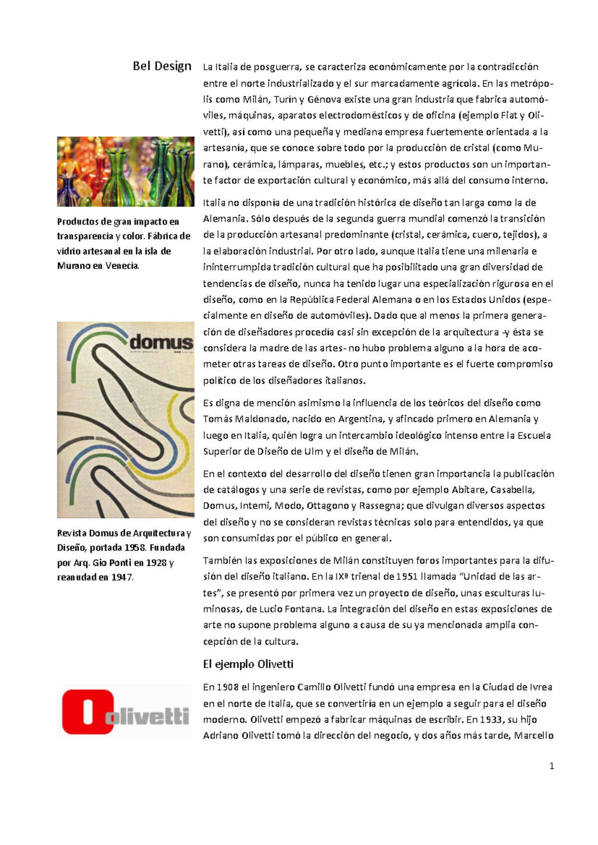 Bel Design Italia - 1 Bel Design Productos de gran impacto en ...