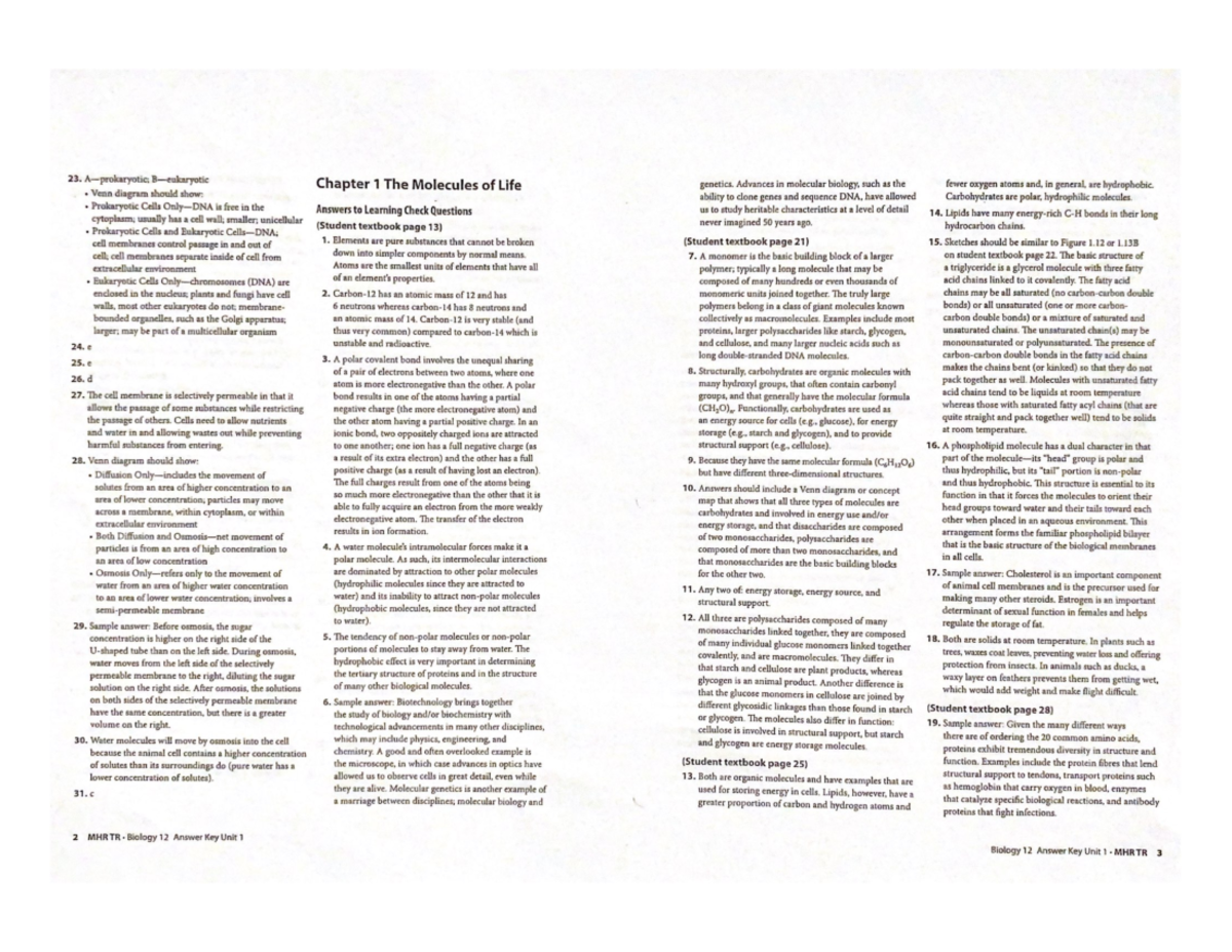 Chapter 1 textbook answers - CHM 1311 - Studocu