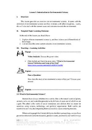 Module 2 ENV-SCI L 5 Population - 1 | E N V S C I C. L. O r l e a n s ...