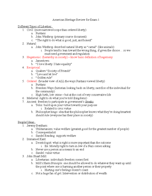 A HTG 100 American Heritage - BYU - StuDocu