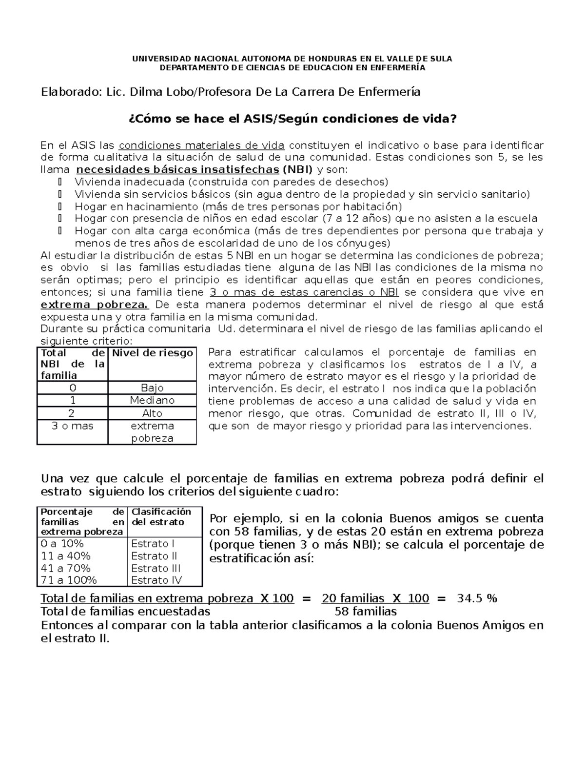 Como se hace el ASIS - Guia de como se realiza un ASIS o analisis de ...