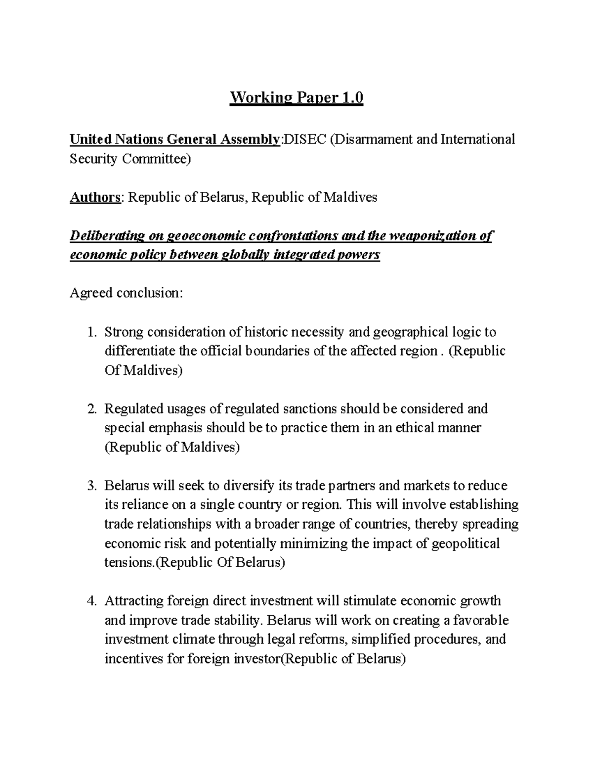 Untitled document - very good notes - Working Paper 1. United Nations ...