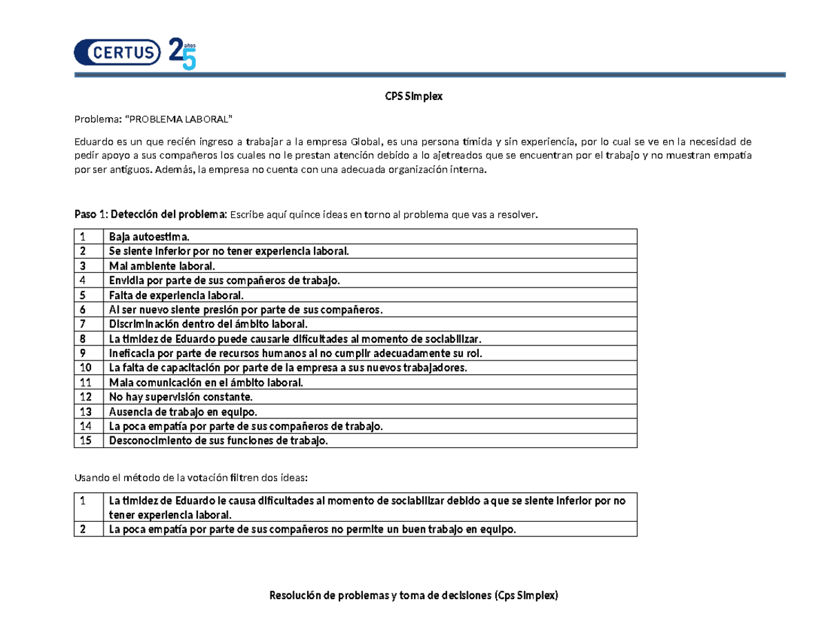 CPS caso Eduardo - MN BKBJKBKJB - CPS Simplex Problema: “PROBLEMA ...
