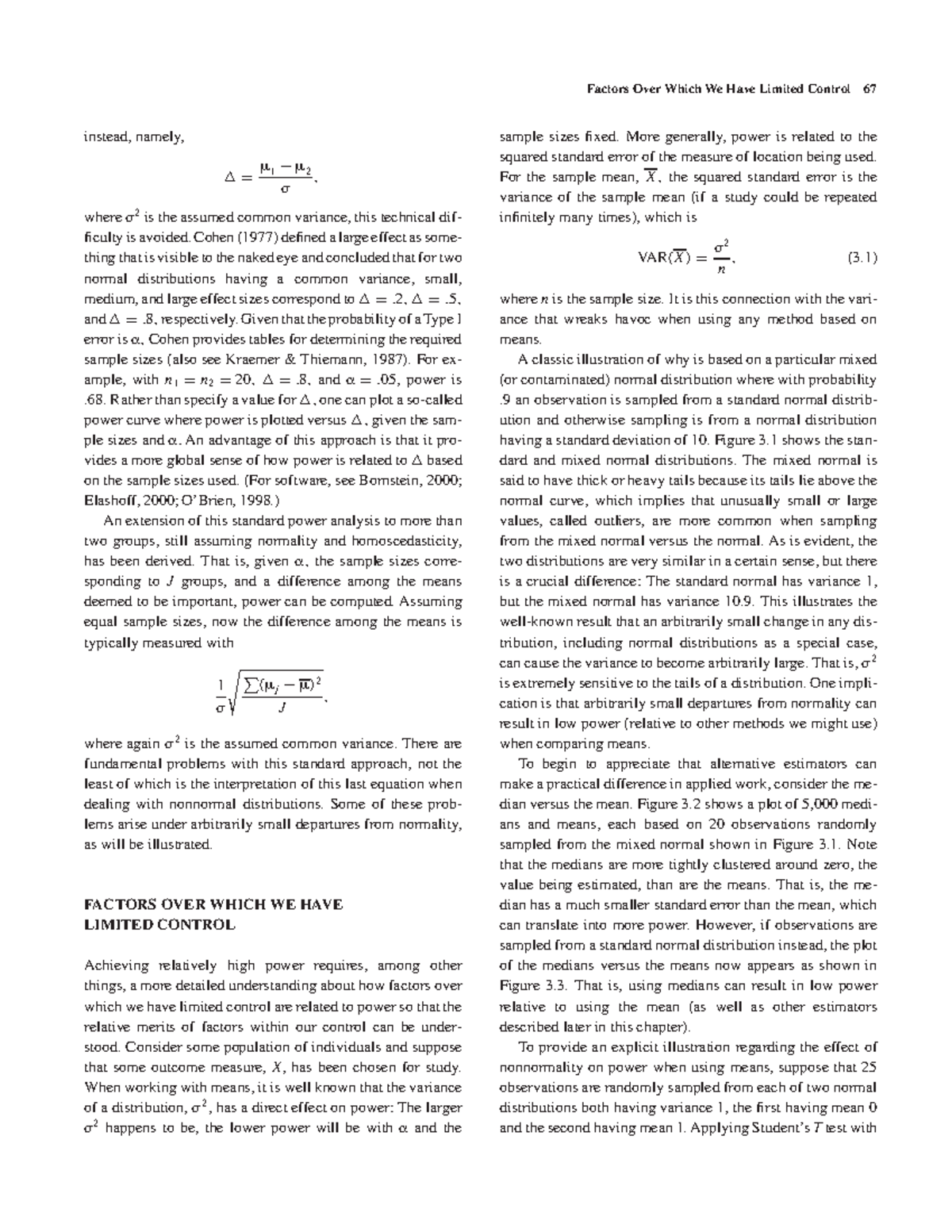 Irving B. Weiner Research methods in psycholog-32 - Factors Over Which ...